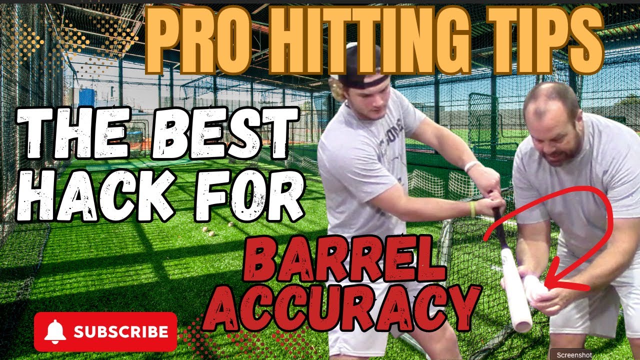 A Simple Technique for Improving Barrel Accuracy in Hitting - YouTube