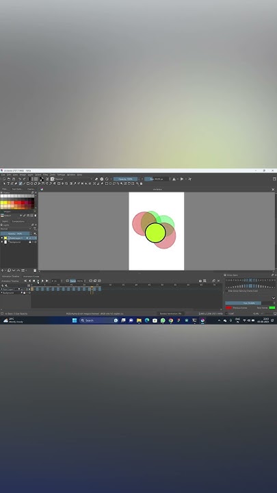 My First Animation Using Krita Coding Animation Learning Firstvideo Shipraaa Youtube