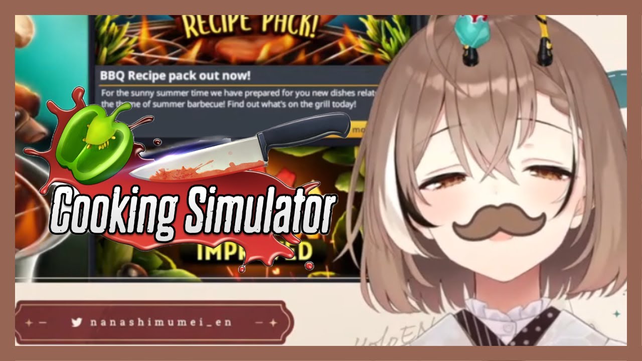 Mumei's Kitchen Tour With Bae In Cooking Simulator - YouTube