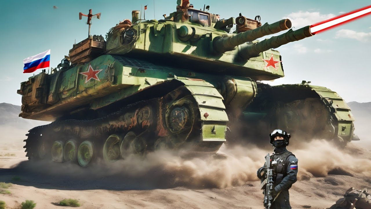 Today! Russia's giant turbo-powered laser tank destroys dozens of ...