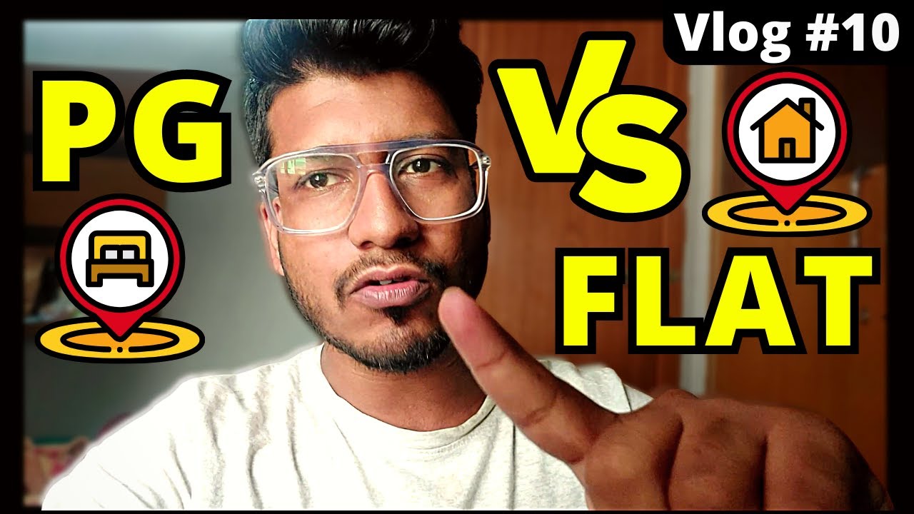 PG vs FLAT in BANGALORE | Which one is better🤔? | Nikhil Parwani vlogs ...
