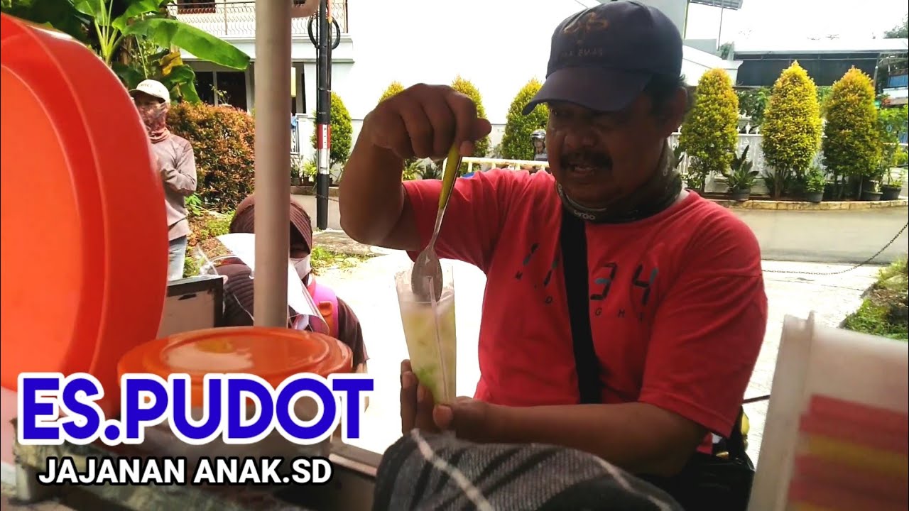 ES PUDOT JAJANAN ANAK SD PALING BANYAK DI SUKAI - YouTube