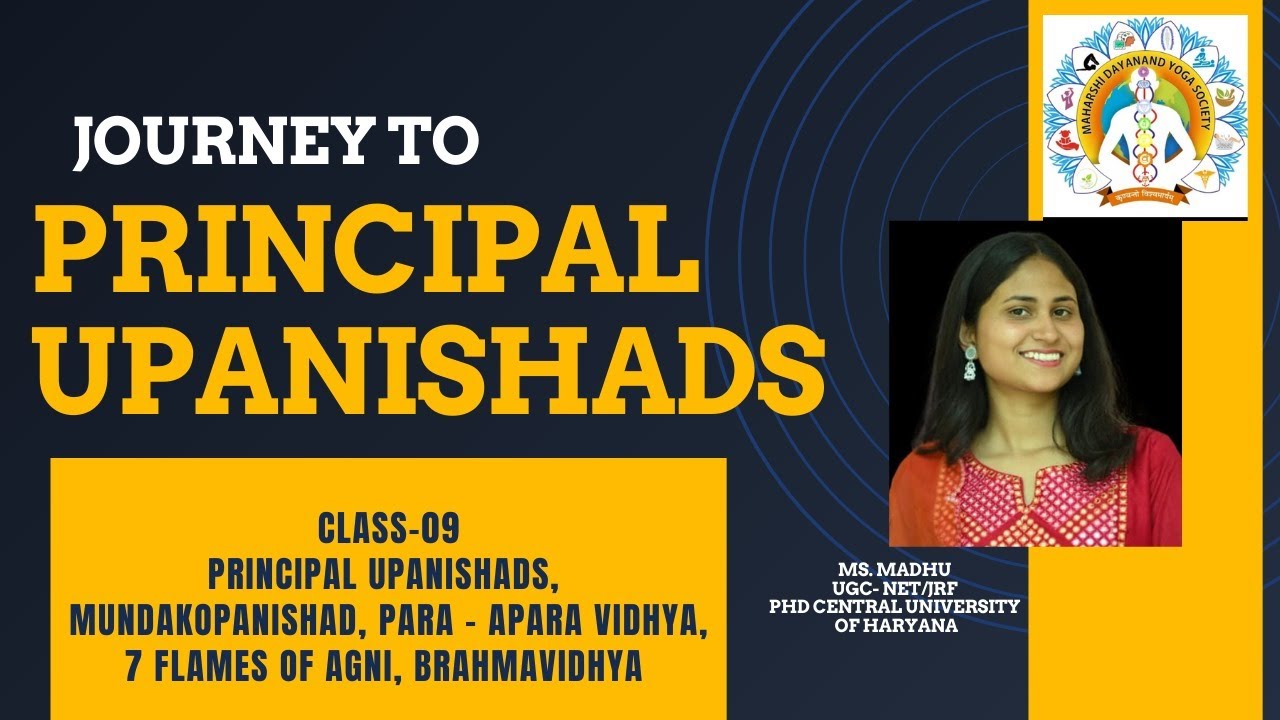 PRINCIPAL UPANISHADS Class -09, Mundakopanishad,Para- Apara Vidhya ...