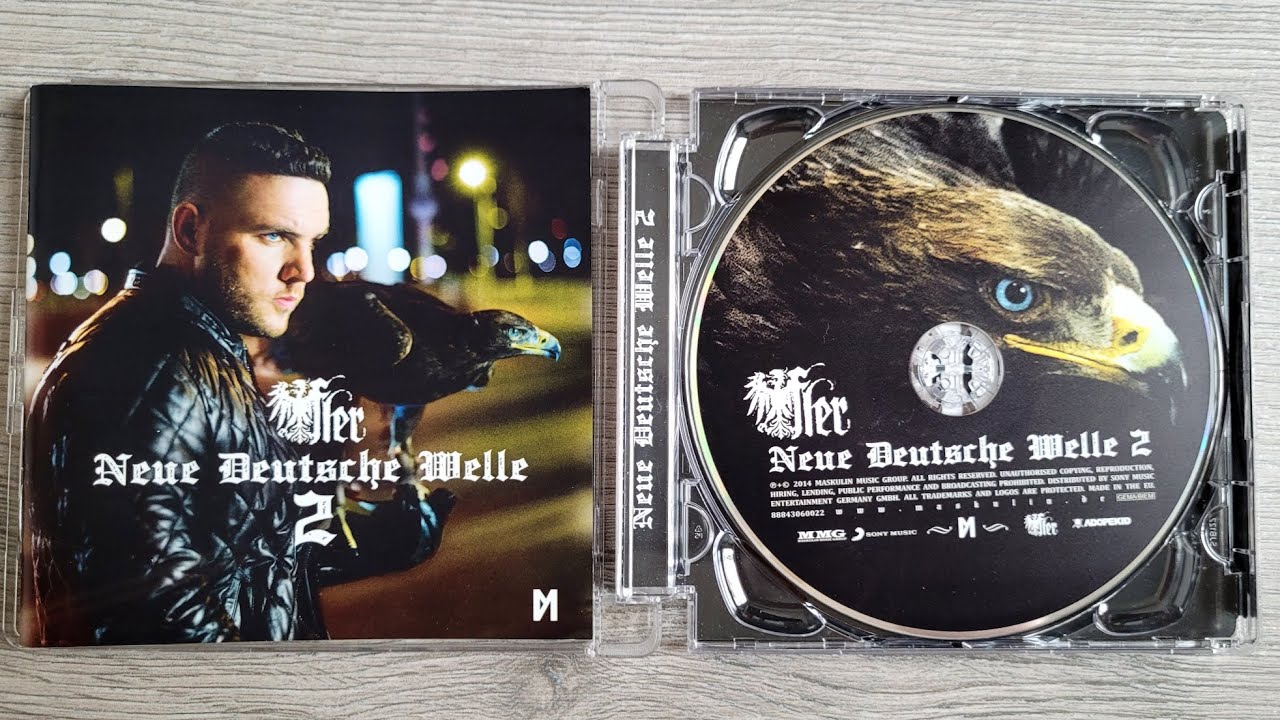 FLER - Neue Deutsche Welle 2 (Album) CD Unboxing / Präsentation #fler # ...