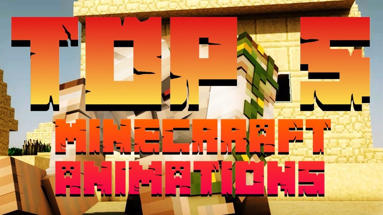 Top 5 Minecraft Animations of 2015 Best Minecraft Animations - YouTube