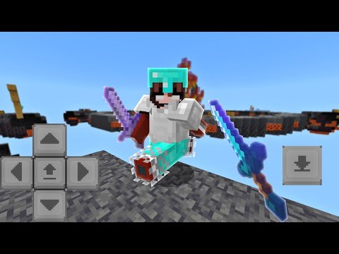 Skywars Full Insane On Mobile Cubecraft Minecraft Pe🔥 