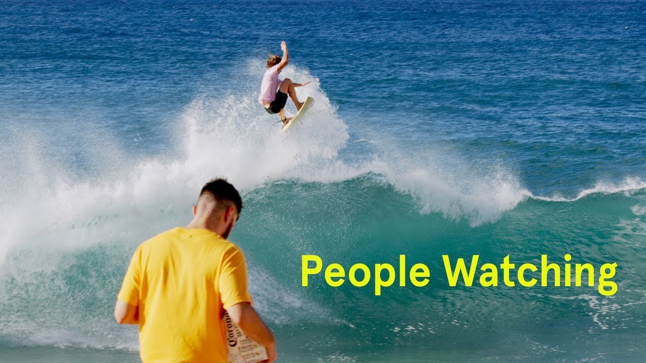 A Crazy Edit From An Unsponsored Surfer | Noah Hill 'People Watching ...