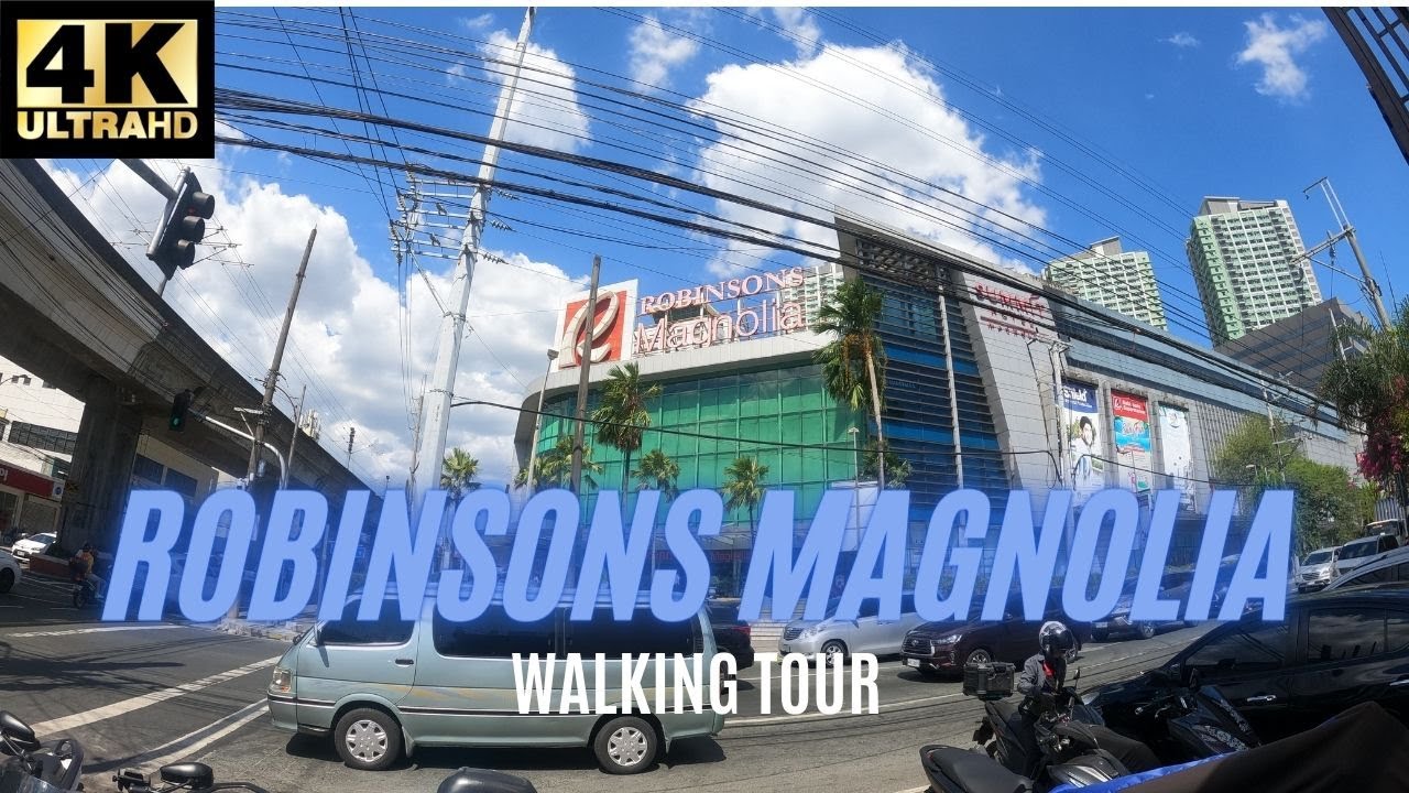 ROBINSONS MAGNOLIA Walking Tour in Quezon City NCR [4K] - YouTube