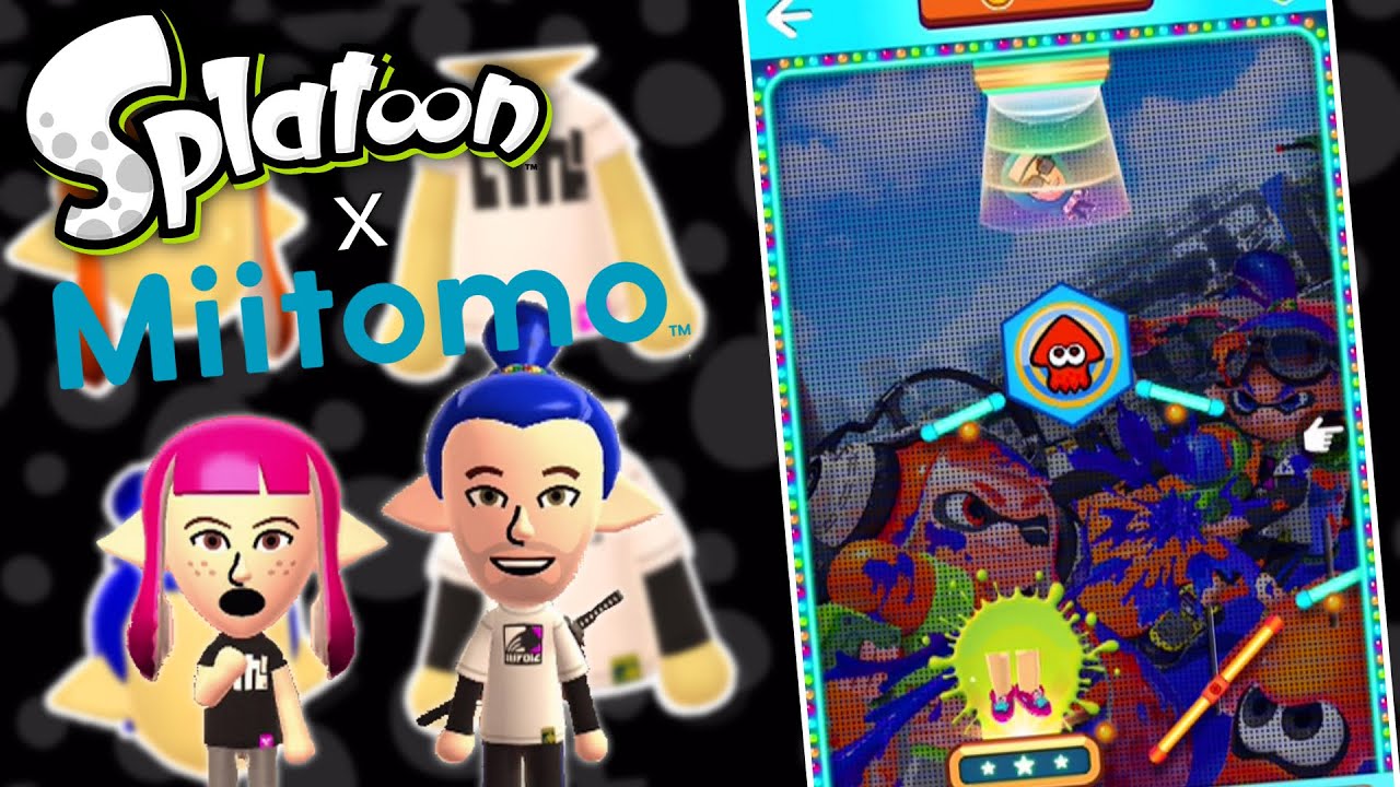 SPLATOON VS MIITOMO | Dépensons tous nos tickets au Lâche MII ! - YouTube