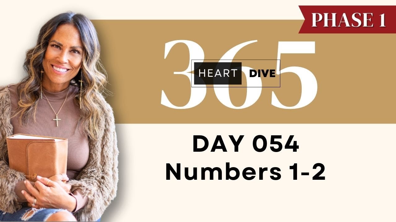 Day 054 Numbers 1-2 | Daily One Year Bible Study | Audio Bible Reading ...