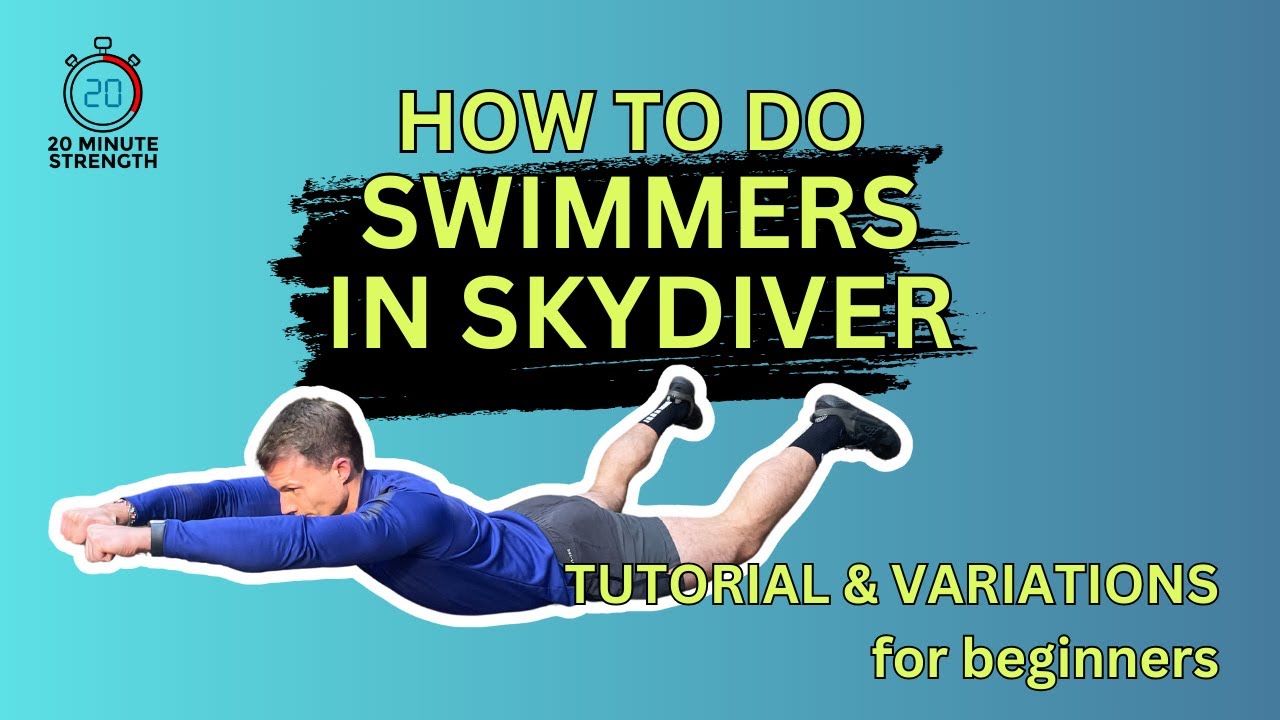 HOW TO DO SWIMMERS IN SKYDIVER | EXERCISE TUTORIAL | VARIATIONS - YouTube