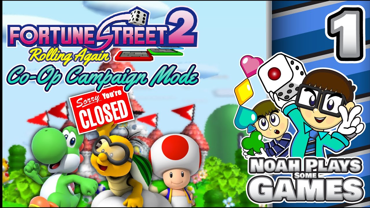 It's Rolling Again! - Fortune Street 2 Co-Op Campaign Mode ~ Mushroom ...