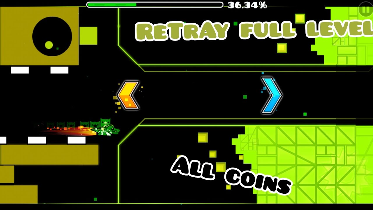 ReTrAy full level! (all coins) - YouTube