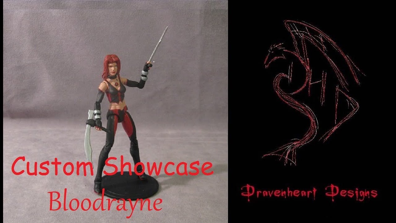 Custom Figure Showcase - Bloodrayne! - YouTube