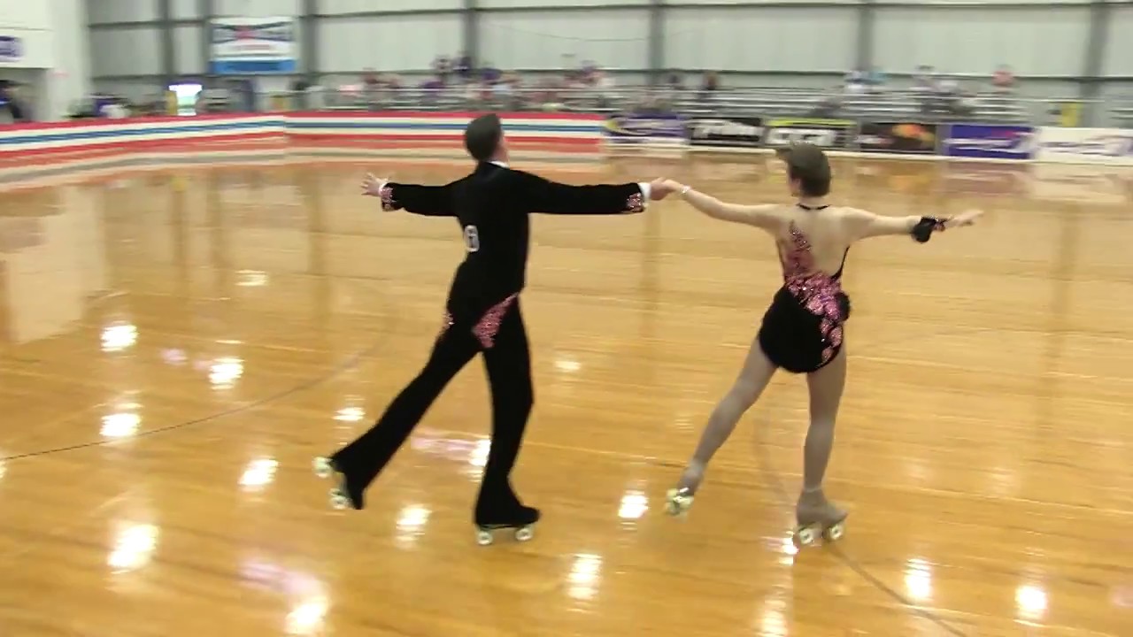 Quickstep Boogie Artistic Roller Skating - YouTube