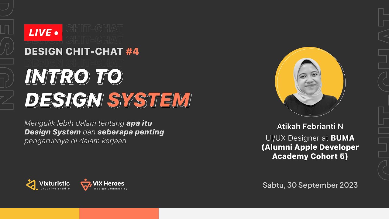 Intro to Design System with Atikah Febrianti - Design Chit-Chat #4 ...