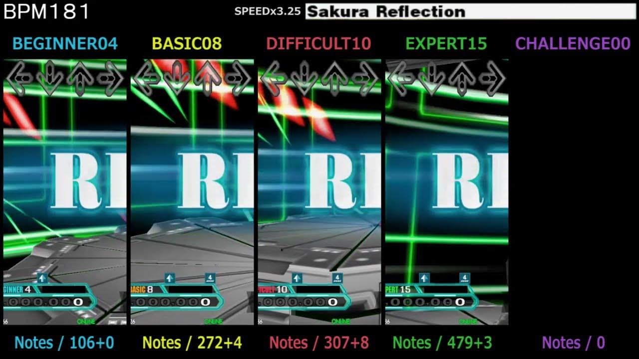 DDR / Sakura Reflection - SINGLE (DanceDanceRevolution A) - YouTube