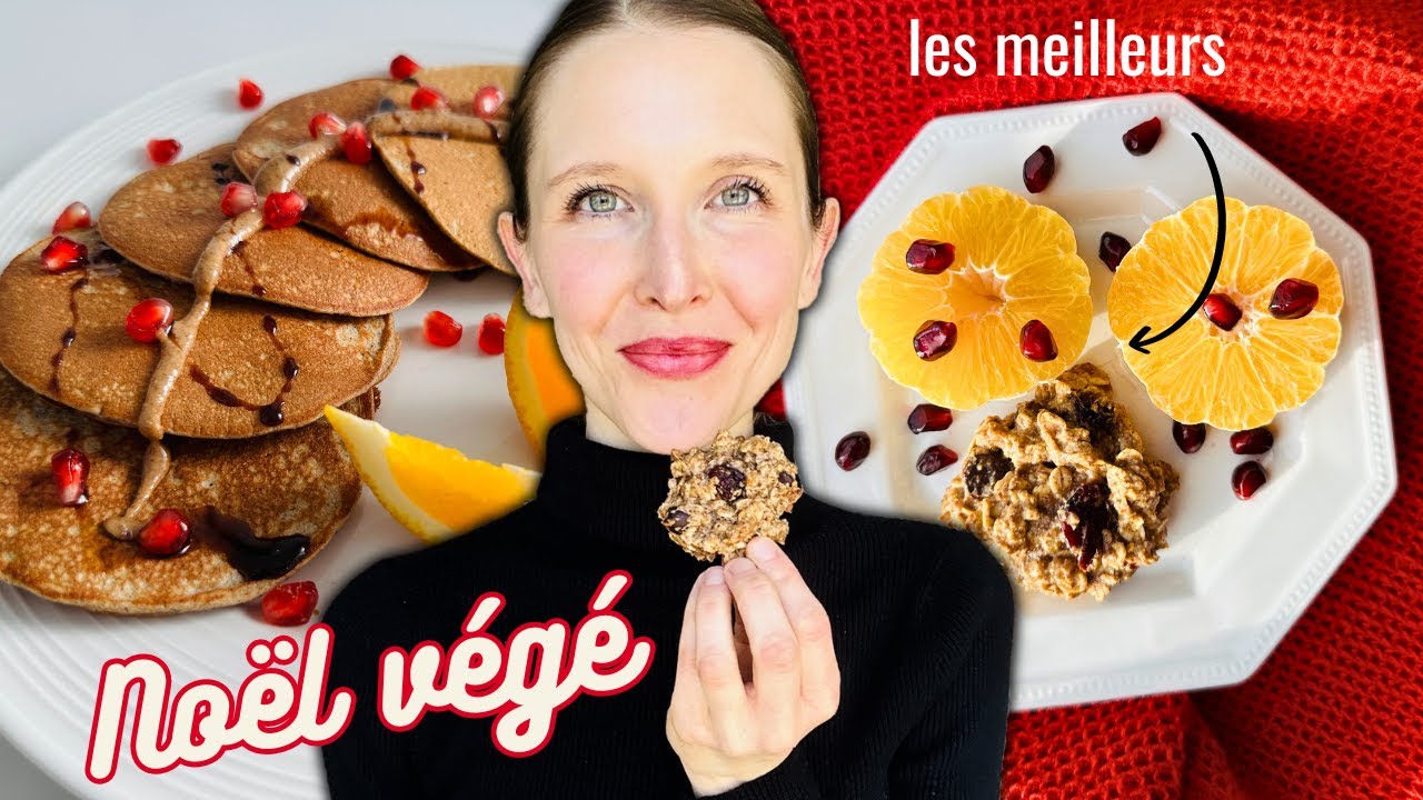 Une journée dans mon assiette de nutritionniste | NOËL VÉGÉTARIEN - YouTube