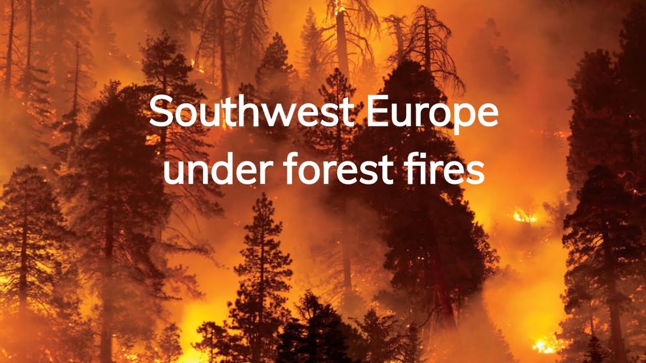 SOUTHWEST EUROPE UNDER FOREST FIRES | EUROPE NEWS #forest_fires #europe ...