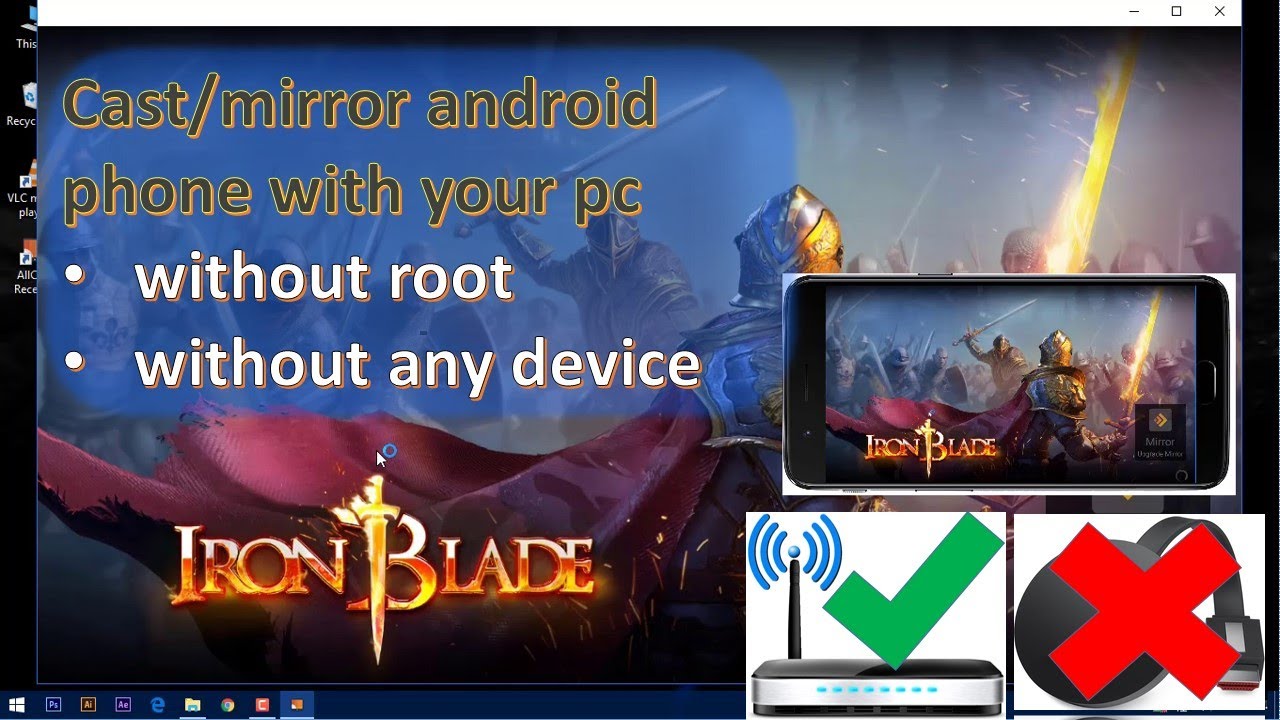 How to display or mirror your android screen on PC Laptop - YouTube