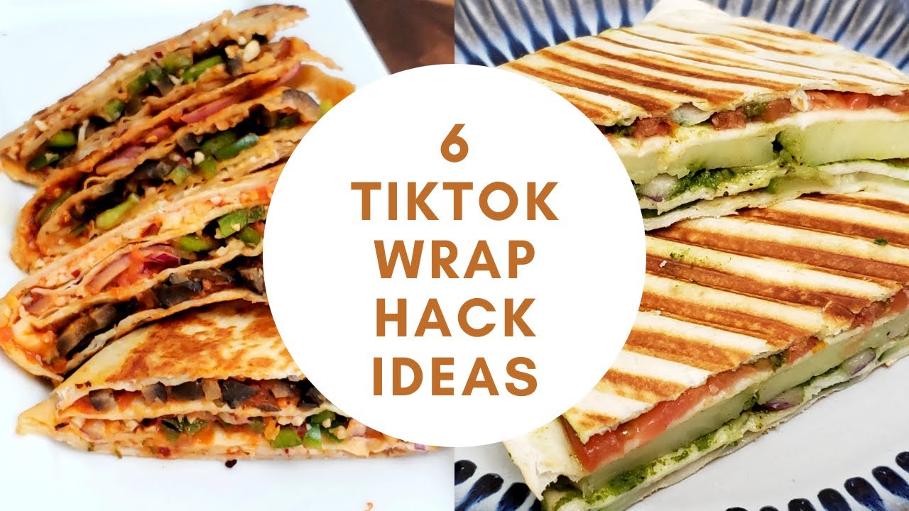 Tortilla/Chapathi Triangle Wrap - 6 Wraps @SirisFoodLab - YouTube
