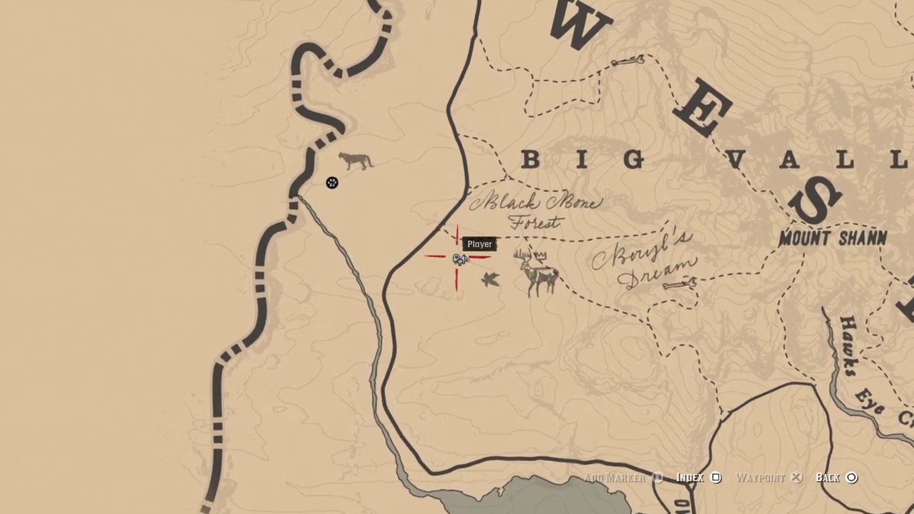 Red Dead Redemption 2 - Legendary 🦌 Buck Starting Location - YouTube