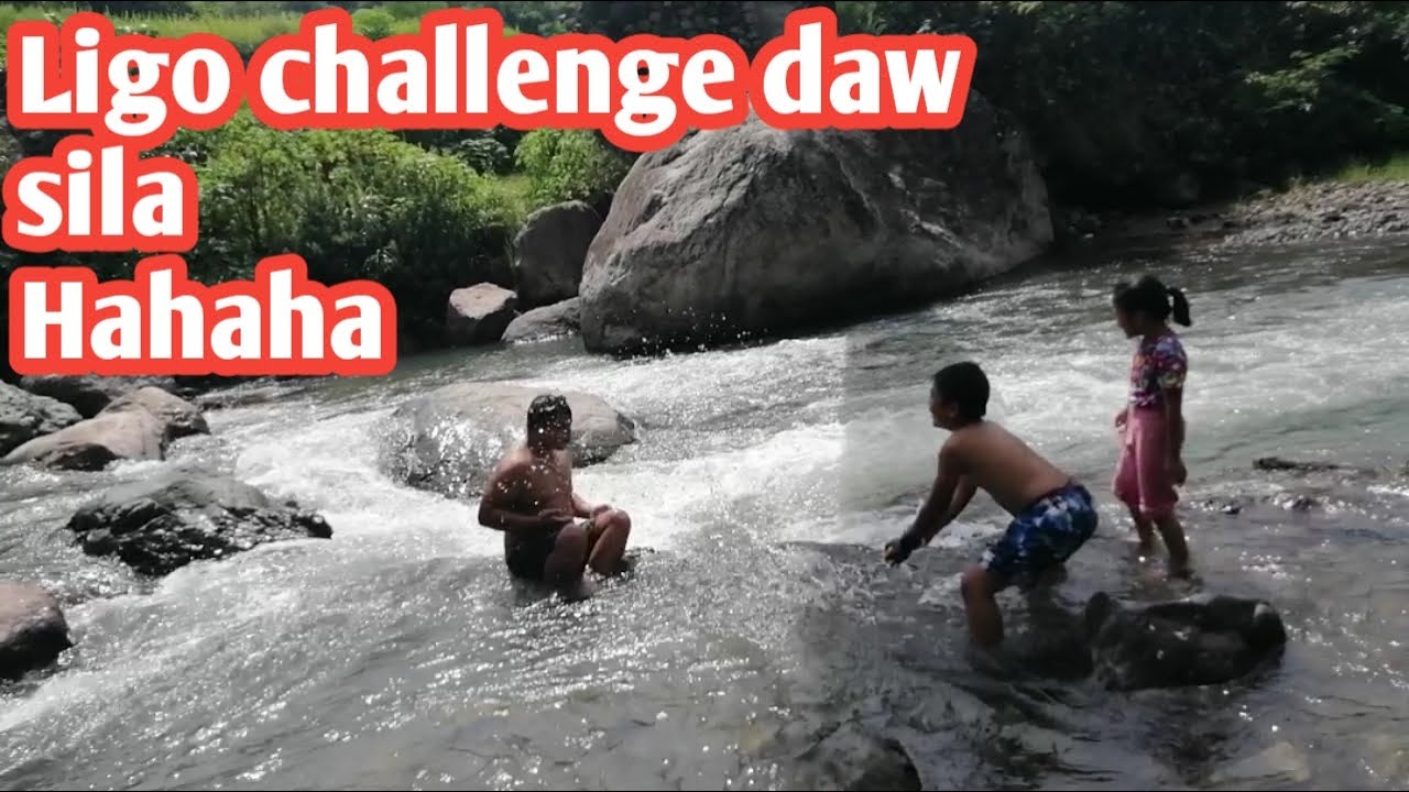 Ligo challenge daw sila.... Enjoying their ligo time. - YouTube