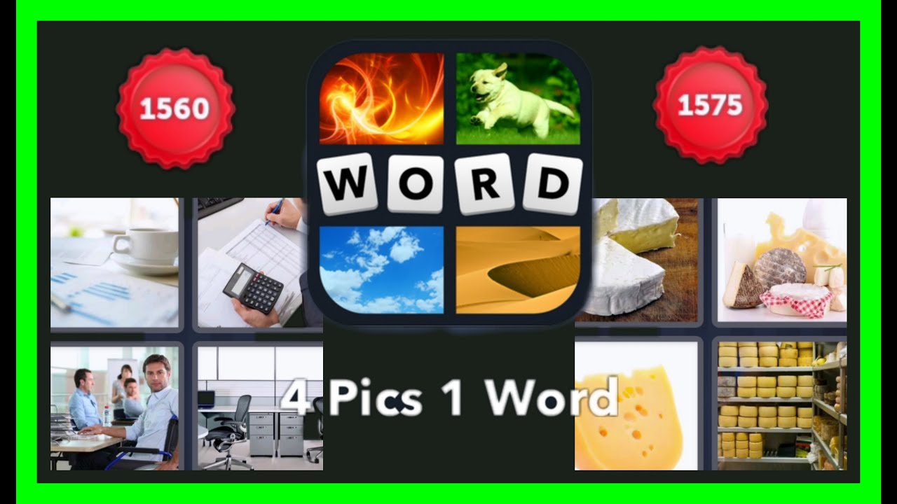 4 Pics 1 Word Levels 1560-1575 Answers - YouTube