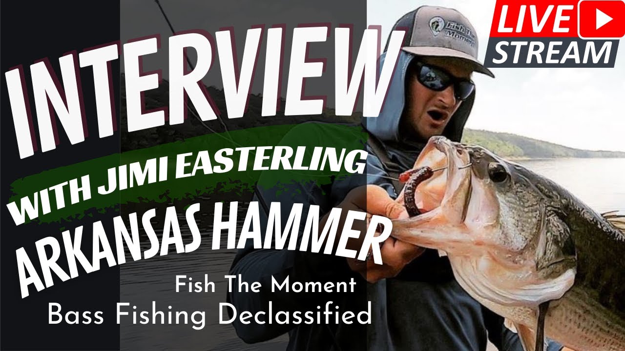 LIVE with Jimi Easterling | Arkansas Bass Fishing Talk - YouTube