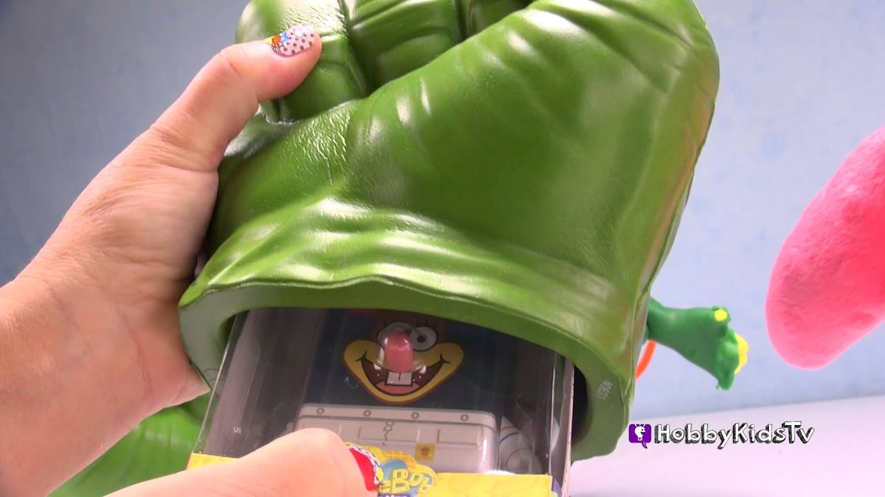 SpongeBob HULK Makeover with Surprise Toys - YouTube