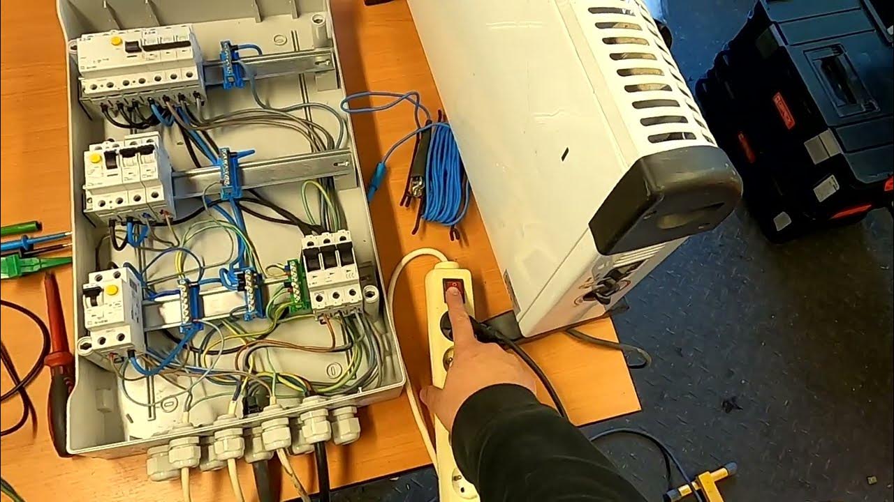 Elektrická instalace - Chyby při zapojení proudového chrániče včetně ...