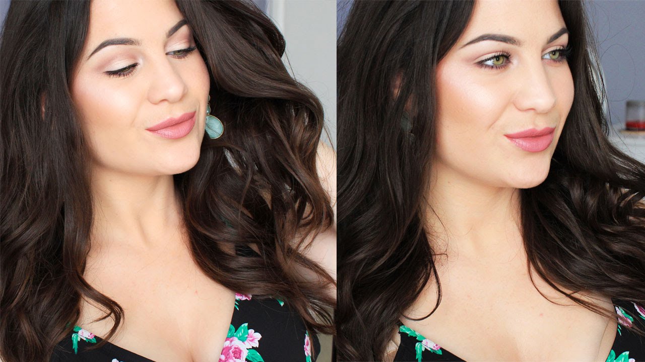 Valentine's Day Glow | Light Makeup - YouTube