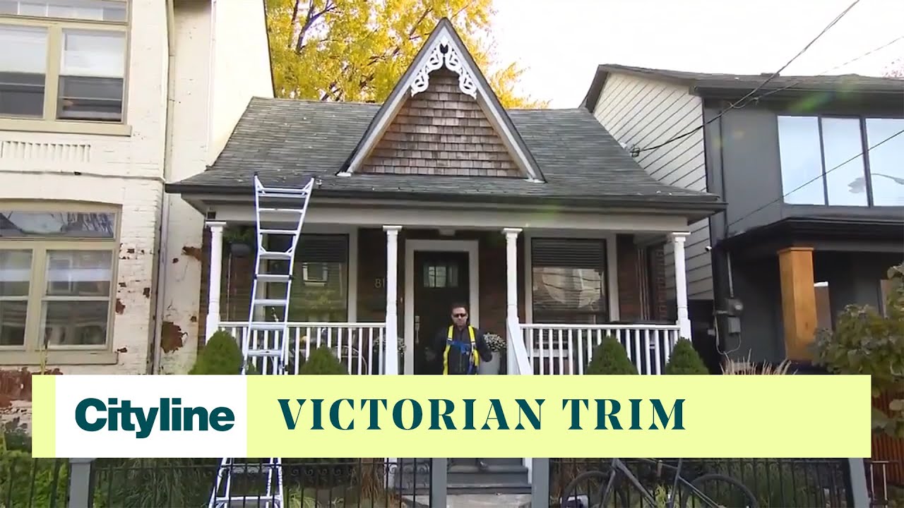 How I added Victorian gingerbread trim to my modern home - YouTube