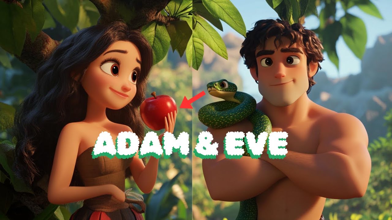 The Story of Adam & Eve | Animated Bible Story - YouTube