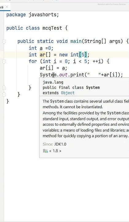 #22,Java interview Question | find the output | mind blowing java ...