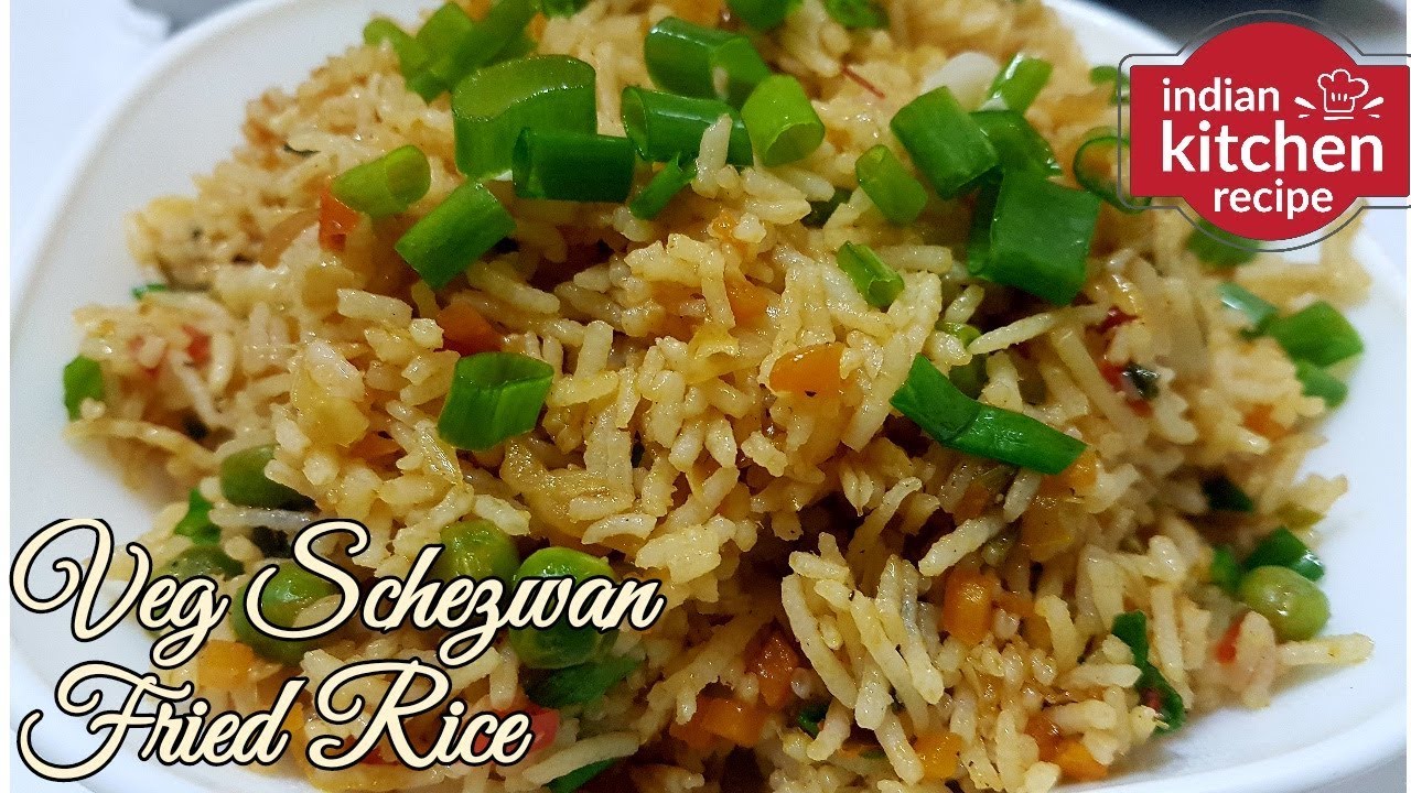 Vegetable Schezwan Fried Rice | Chinese Fried Rice Recipe | सब्जी ...