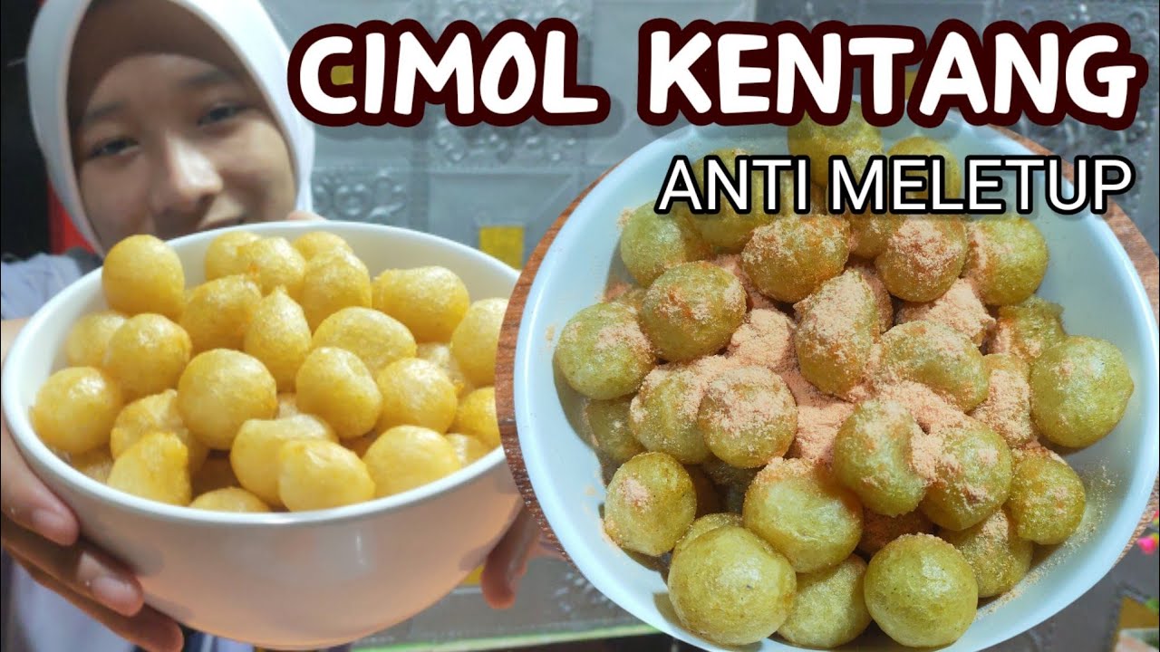 CIMOL KENTANG ANTI MELETUP || PENGOLAHAN BAHAN PANGAN UMBI UMBIAN ...