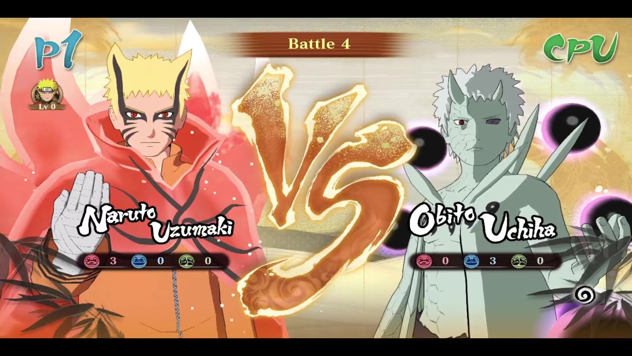 Naruto Uzumaki (Baryon Mode) vs Obito Uchiha (Juubi Mode) - Naruto ...
