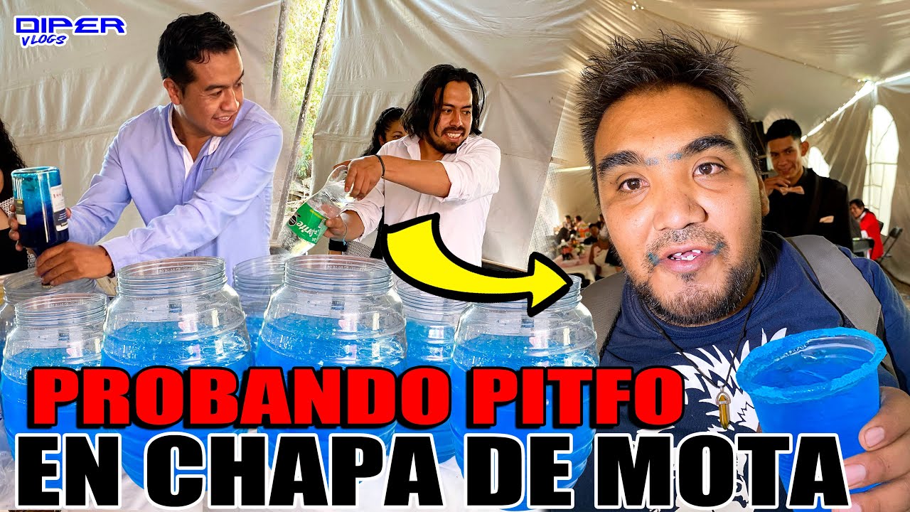 LA FAMOSA BEBIDA PITUFO ASI SE PREPARA EN LAS FIESTAS DE CHAPA DE MOTA ...