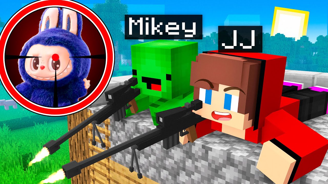 How Mikey and JJ Hunting on Blue Labubu in Minecraft at 3:00 AM ...