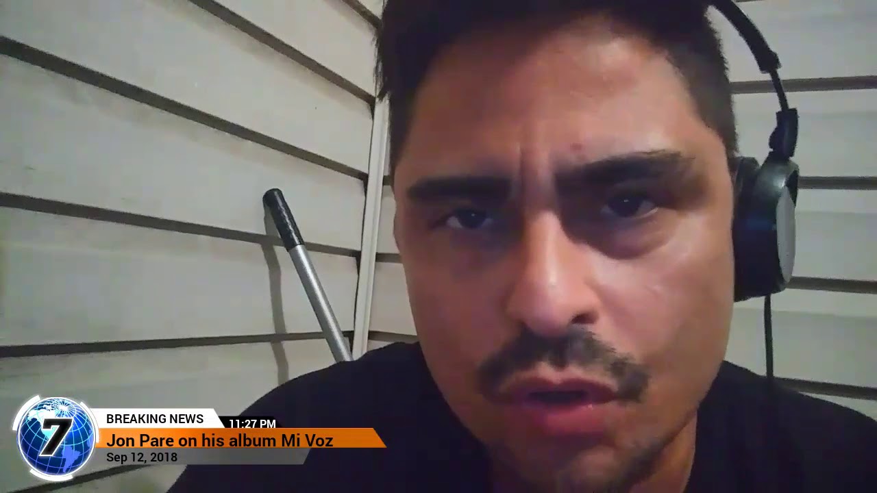 Jon Pare on his 2008 album Mi Voz - YouTube