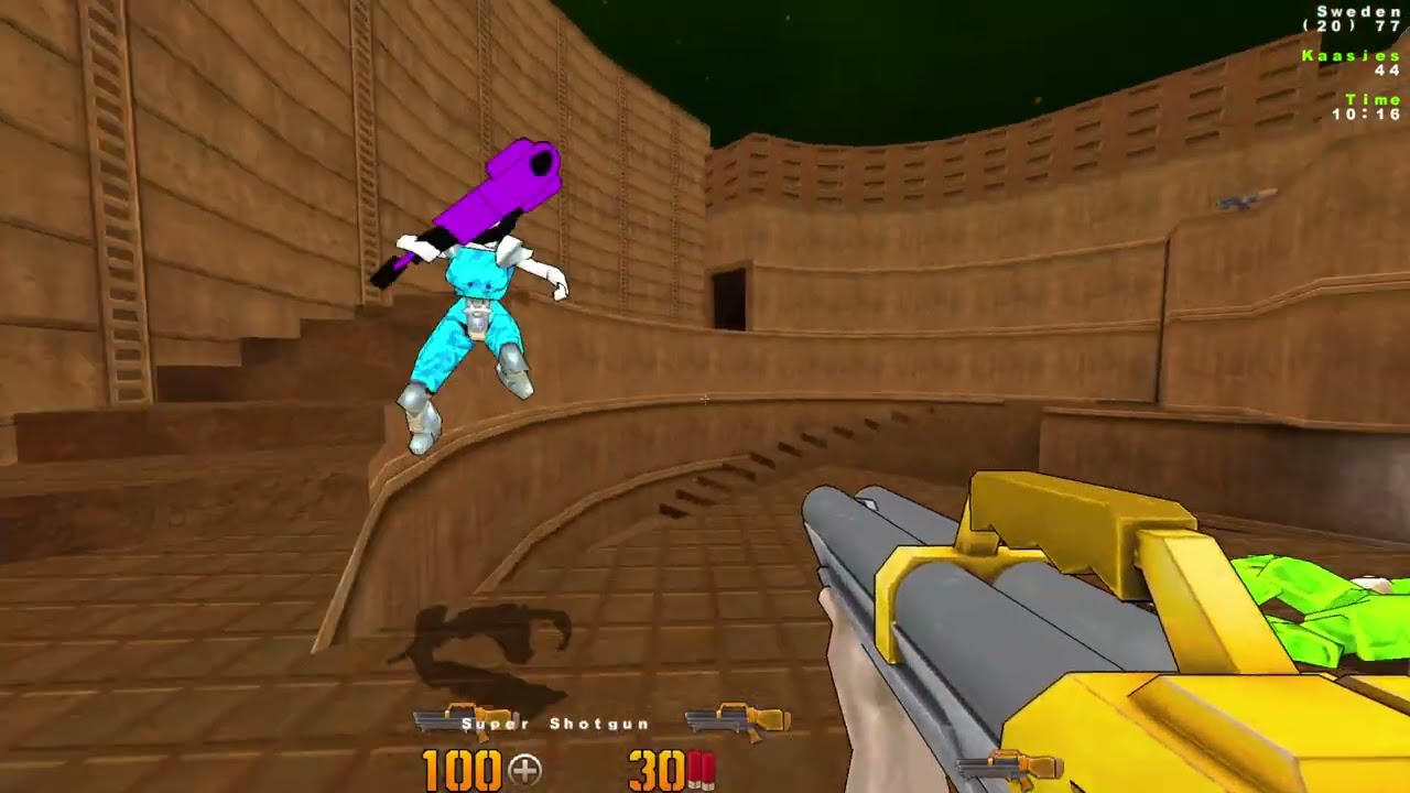 QUAKE 2 | Sweden vs Netherlands - 1st map Q2DM1 - POV Wizard | CB ...