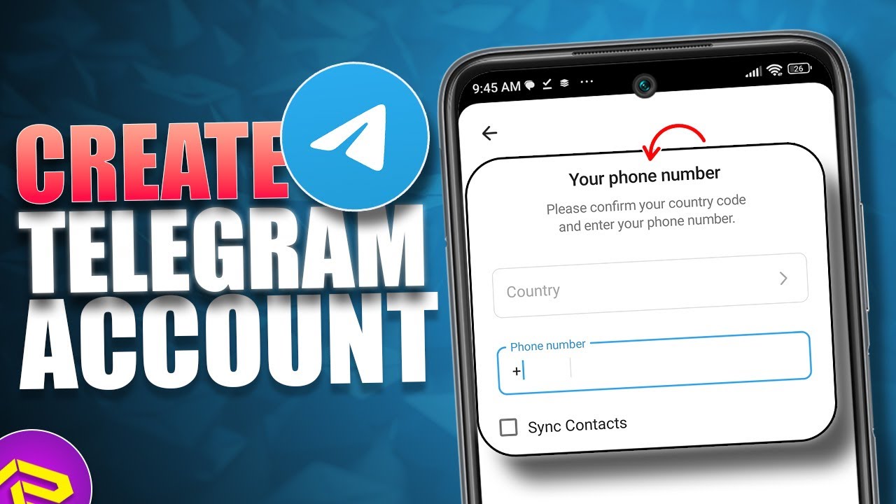 How to Create a Telegram Account on Android | Open a Telegram ID on ...
