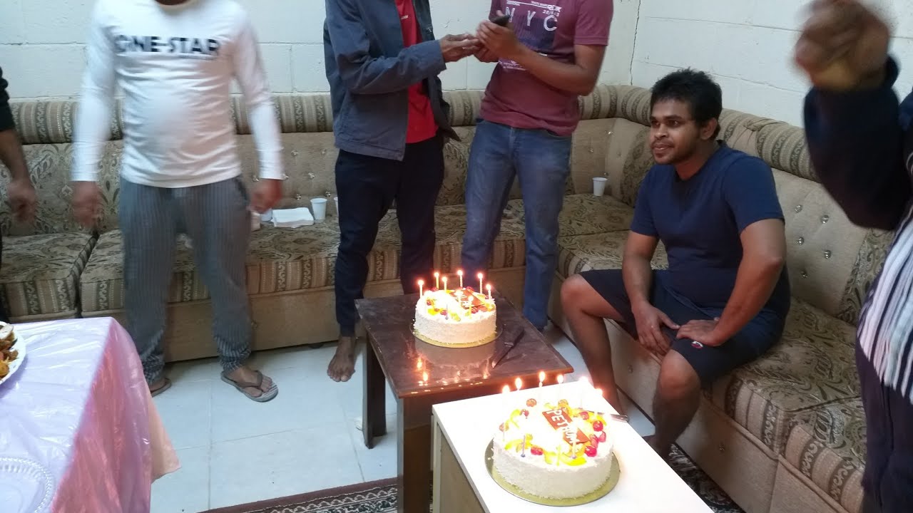 Double Birthday celebration of our Sri lankan friends|buhay ofw - YouTube