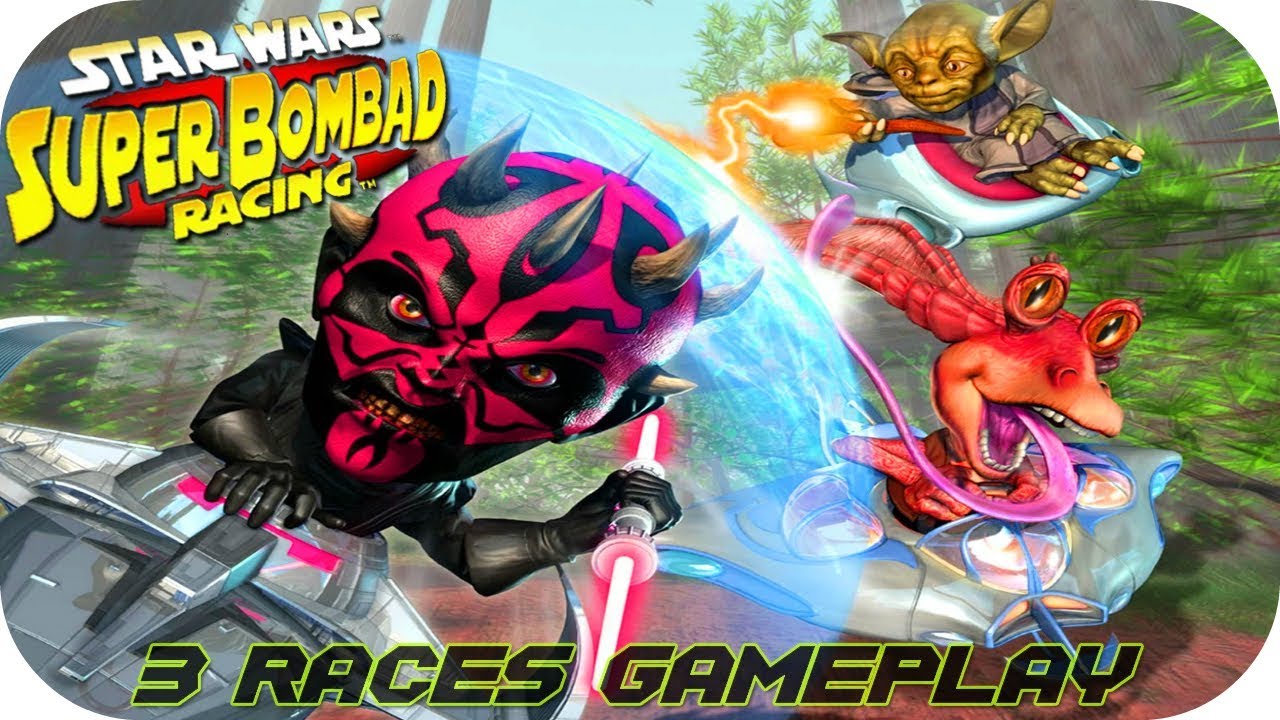 Star Wars: Super Bombad Racing - Gameplay Moments PS2 HD - YouTube