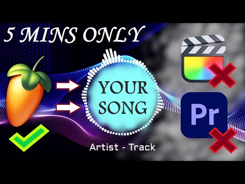 Make PROFESSIONAL Audio Visualizers in FL Studio in LESS THAN 5 MINUTES ...
