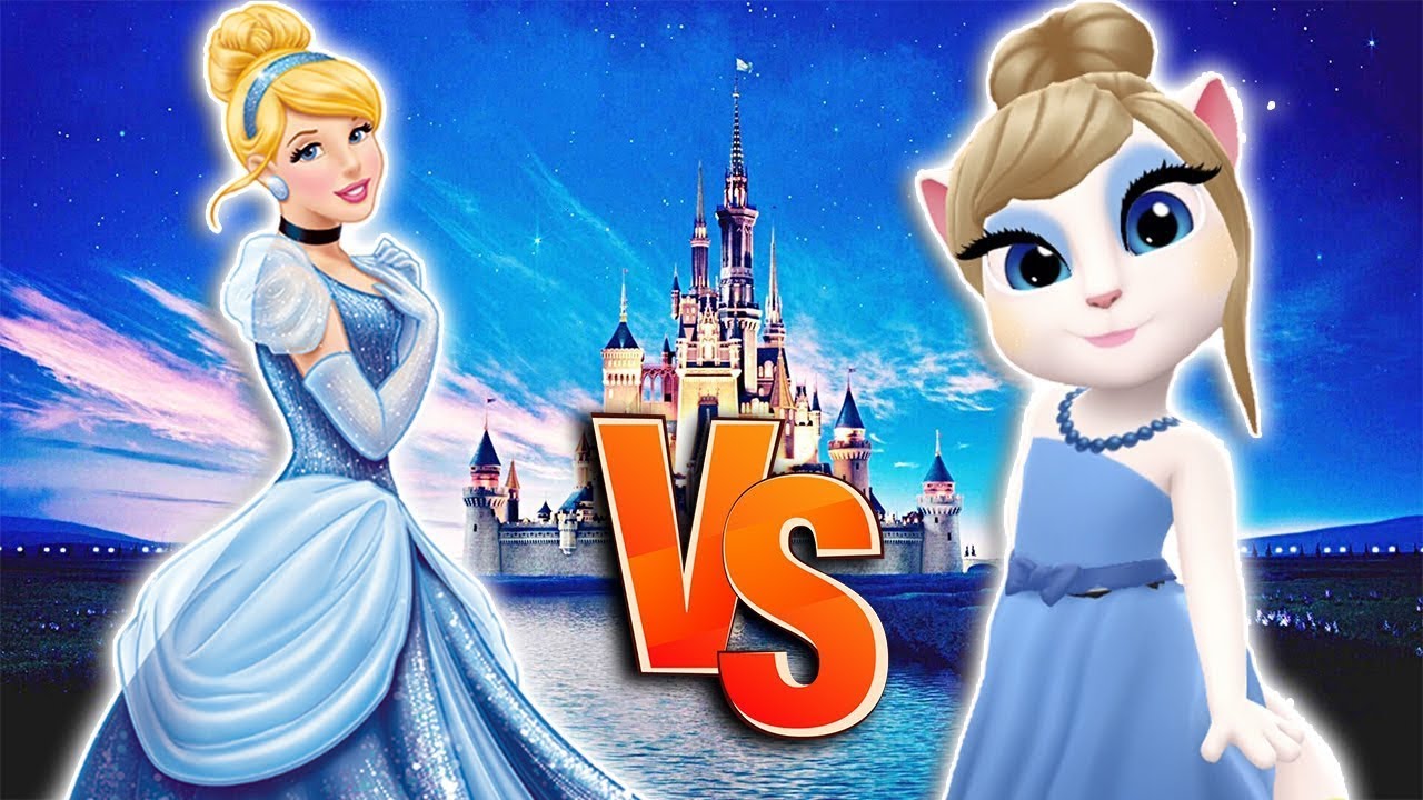 My Talking Angela 2 - Christmas Update Gameplay 💟| Angela Vs Cinderella ...
