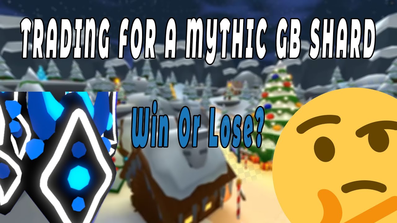 Trading For A *MYTHIC GINGERBREAD SHARD* | Bubble Gum Simulator (Bgs ...