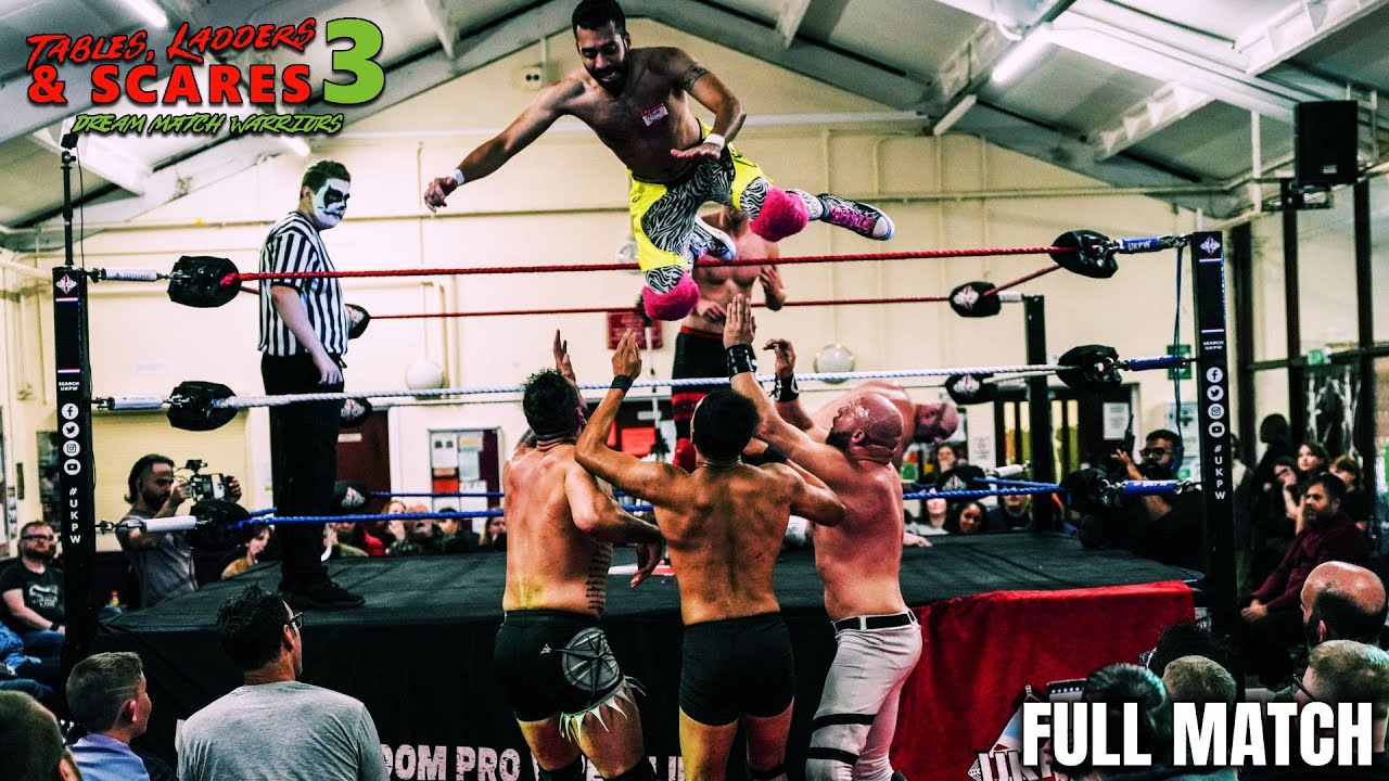 UKPW: FULL MATCH - Jack Vaughn Jake Omen & Aaron Williams vs Prince ...