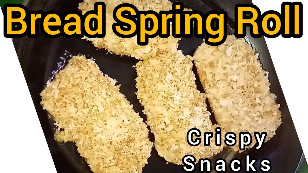 Bread Spring Rolls || Crispy Tea Time Snacks || Aloo Rolls Recipe - YouTube